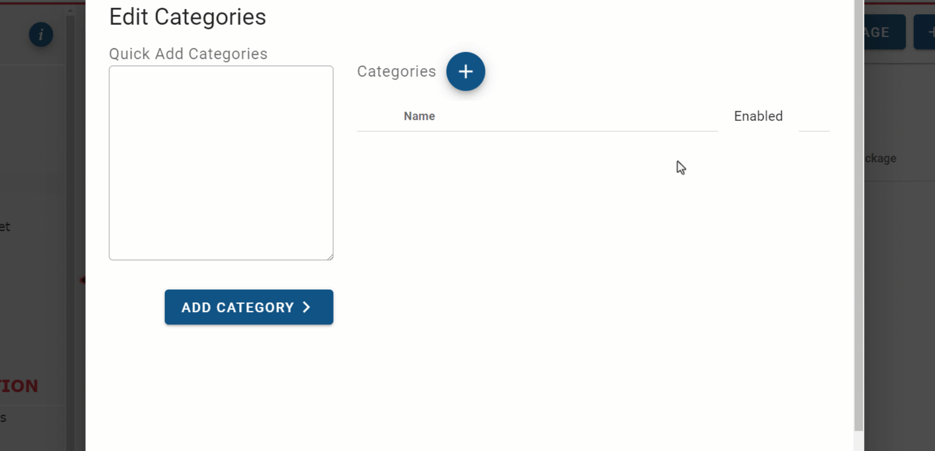Adding Categories/Assigning Products to Categories